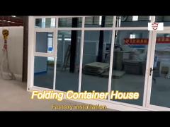 rainproof folding container house customization fold out shipping container house