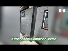 two wings easy foldable expansion container house 20ft tiny apartment living