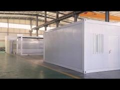 Op maat gemaakte Mini Warehouse Flat Pack Container House Prefab Winddichte structuur
