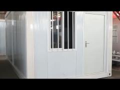 All-in-one platte verpakking container huis kit snelle installatie
