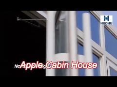 customized style prefab apple cabin for lakeside retreat house