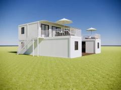 Casa prefabbricata a montaggio rapido Casa prefabbricata 10 piedi 20 piedi 40 piedi Casa container modulare