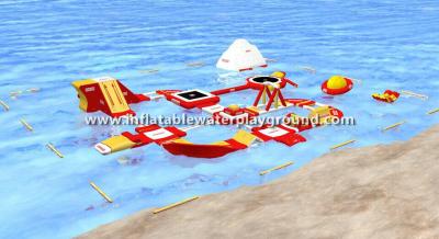 China Advertising Giant Inflatable Water Park , Inflatable Water Playground for sale
