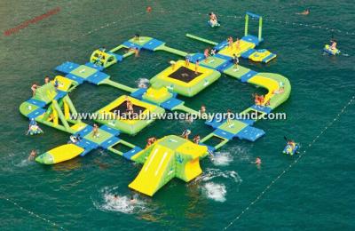 China Promotional Inflatable Water Park , Inflatable Water Fun For Outdoor Sports for sale