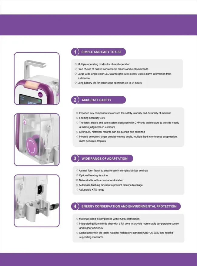 Portable Nutritional Enteral Feeding Pumps