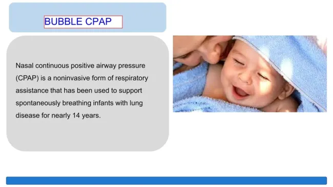 High Frequency Mobile Bubble CPAP with Air Oxygen Blender Neonatal Ventilator