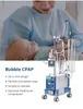 China High Frequency Mobile Bubble CPAP with Air Oxygen Blender Neonatal Ventilator for sale