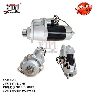 중국 LIEBHERR A944C D936 D946용 신형 24V 6KW 엔진 스타터 모터, 18개월 보증 및 ISO 인증 판매용