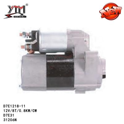 Cina Motore 8T 0.8KW D7E31 31206N del motore d'avviamento di D7E1218-11 NISSAN INFINITI in vendita