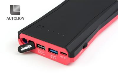 中国 高い充満速度の携帯用カー・バッテリーのジャンプの始動機の速い充電器3.0小型力銀行10800mah 販売のため