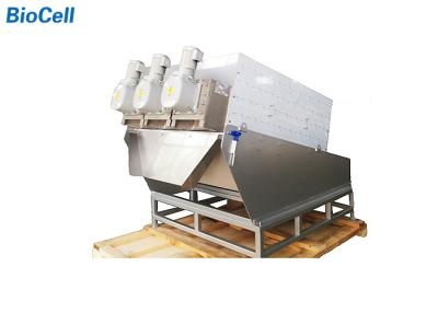 China van het de Modder Ontwaterende Materiaal van 120kg/H SS304 Draagbare Ontwaterende de Schroefpers van Volute Te koop