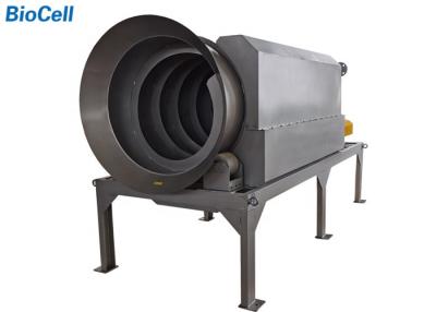 Cina macchina d'asciugamento del torchio a vite del filtrante SS304 del tamburo rotante di 24m3/H 480kg/H in vendita