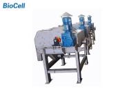China 8.2KW Screw Filter Press Solid Liquid Separator with Flocculation Sedimentation Sludge Dewatering Machine for sale