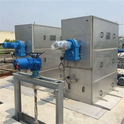 Cina Decontaminazione della griglia del piatto dell'attrezzatura di trattamento delle acque reflue di filtrazione delle acque luride 8.2KW in vendita