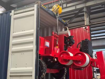 China 1700mm Hydraulic Puller And Tensioner Diesel 77kw 103hp 2x60 1x120kN For Heavy Industrial for sale