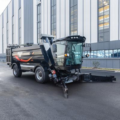 China High Efficiency Cow Dung Collector Dung Collecting Machine 12m³ Tank Volume for sale