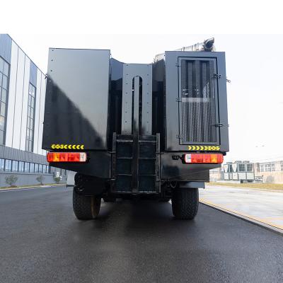 China Work Saving 8m³ Manure Collector Cow Dung Collector Machine Hydraulic Lifting for sale