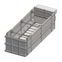 China UHAND 20m³ Silage Transfer Wagon 6000kg Capacity Low Maintenance Feeding for sale