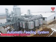 intelligent tmr automatic feeding system precision batching for large scale ranches