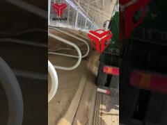 140hp straw bedding machines for barn distributing various bedding materials