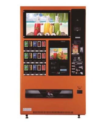 Cina Debito del distributore automatico della bevanda della bevanda dello spuntino/paga arancio carta di credito/carta di IC in vendita