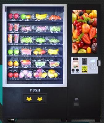 Cina Ascensore di Wifh del giocatore degli annunci del distributore automatico del yogurt del latte & schermo neri di selezione di tocco in vendita