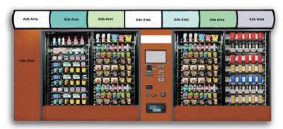 Cina Distributore automatico all'aperto astuto, distributore automatico della bevanda per l'aeroporto/stazione ferroviaria in vendita