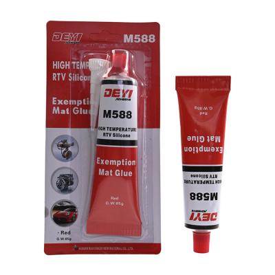 China M588 High Temperature Neutral RTV Gasket Maker In Red For Industrial Sealing for sale