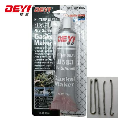 China Silicone Gasket Maker Sealant Adhesive For Meter Convenient Blister Card Package for sale