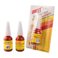 China Liquid Glue For High Temperature Red Small Bottle Pipe Sealant Thread Locking Adhesive for sale