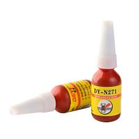China Liquid Glue For High Temperature Red Small Bottle Pipe Sealant Thread Locking Adhesive for sale