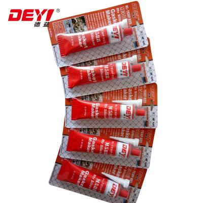 China RTV High Temperature Silicone Gasket For Red Gasket Maker Flange Sealant for sale