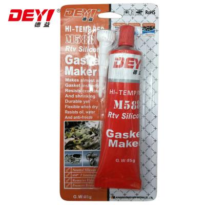 China RTV High Temperature Silicone Gasket For Red Gasket Maker Flange Sealant for sale