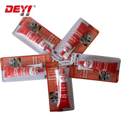 China RTV High Temperature Silicone Gasket For Red Gasket Maker Flange Sealant for sale