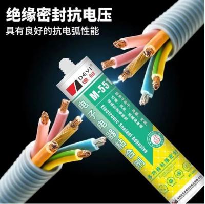 China Zwart en helder PVC elektronisch afdichtingsmiddel professionele kwaliteit Te koop
