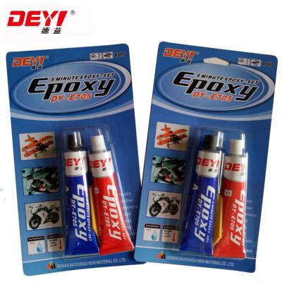 China Fast Curing Epoxy AB Glue with 1:1 Mixing Ratio Touch Dry in 5 Minutes and Full Cure in 12 Hours for sale