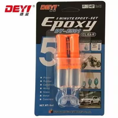 China High Strength 5-Min Epoxy AB Glue – Clear & Low Odor Multi-Material Adhesive for Steel & Plastic for sale