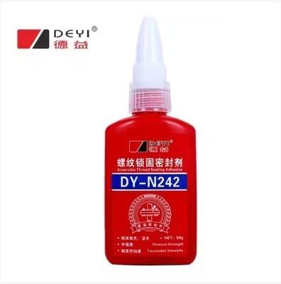 China Anaerobic Threadlocker Sealant Anti-Vibration Locking Glue Adhesive for Industrial Fasteners for sale