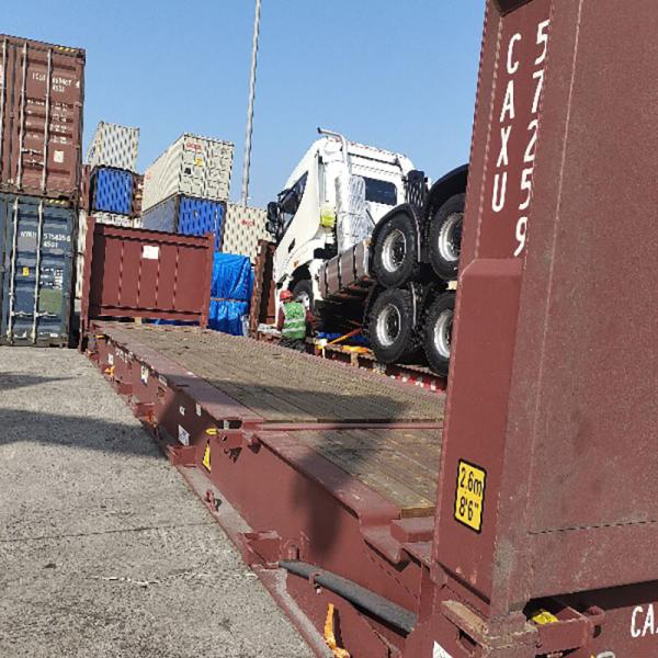 Quality RORO/OOG Freight From Chinese Freight Agent For Dump Truck And Concrete Mixer for sale