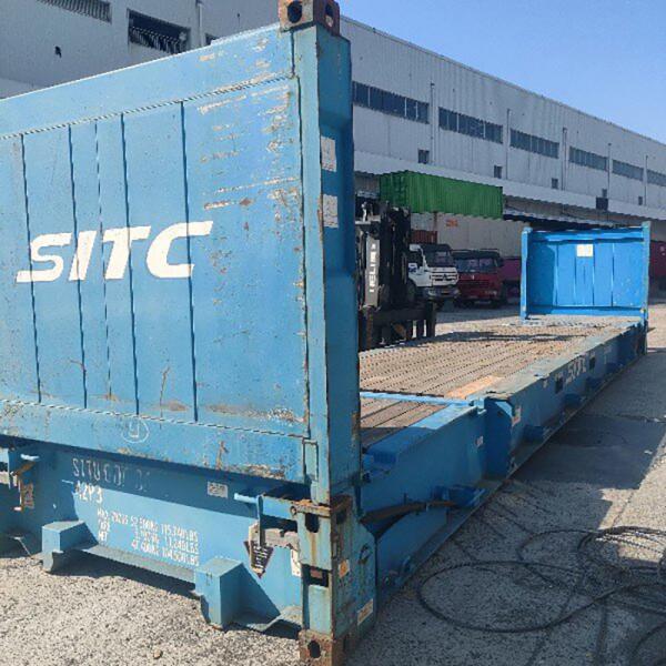 Quality Oversized Cargo 40FR/40OT Container Ocean Freight Shipping From China To Togo for sale
