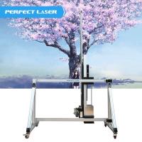 China Outdoor Indoor Automatic Vertical Wall Printer Uv Ink 3D Wall Printing Machine Robots for Paintings and Wall Arts Decor Wallpaper for sale