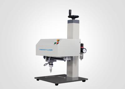 China Desktop Dot Peen Nameplate Flat Marking Machine For Metal Aluminum Alloys for sale