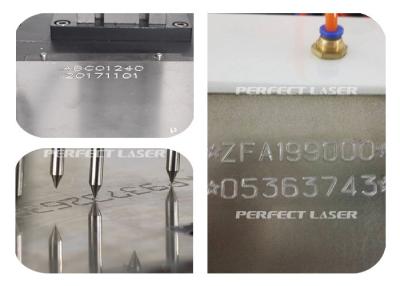 China Desktop Dot Peen Nameplate Marking Dot Matrix Engraver For Metal for sale