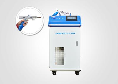 China 1070nm 1000W 1500W Máquina portátil de soldagem a laser para soldagem de chapa galvanizada de liga de alumínio de aço inoxidável à venda