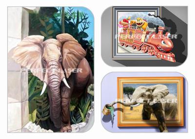 China 9600DPI 11.6 Inch 3D Wall Mural Printer Direct To Print Tiles Glass Canvas for sale