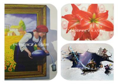 China 9600DPI 11.6 Inch 3D Wall Mural Printer Direct To Print Tiles Glass Canvas for sale