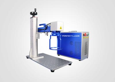 China 20W 30W 50W Máquina de marcado con láser de fibra CNC para metal carbono de acero inoxidable de aluminio en venta