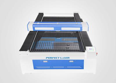 China Large Scale Textile Fabric Garment  CO2 Laser Engraving Machine , PEDK-130250 Laser Cutting Machine for sale