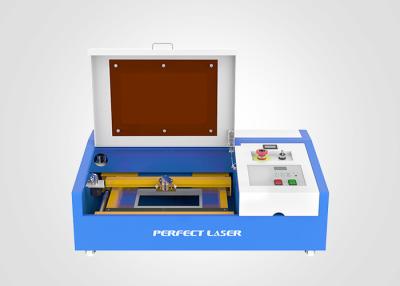 China Mini 50w / 40w co2 Laser Engraving Cutting Machine , Desktop Laser Engraver for sale