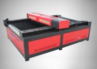 China Large Scale Red CO2 Laser Engraving Machine With Honeycomb Working Table for sale